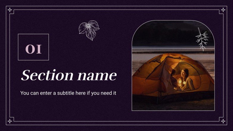 Spring Nights Plans Bucket List | Google Slides