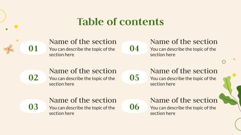 Spring Leaves | Google Slides & PowerPoint