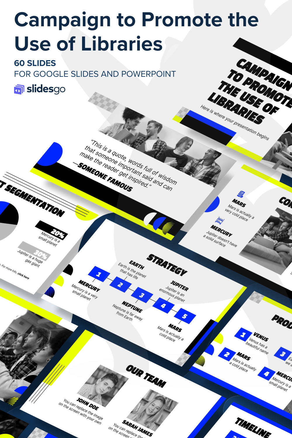 Campaign to Promote the Use of Libraries | Google Slides