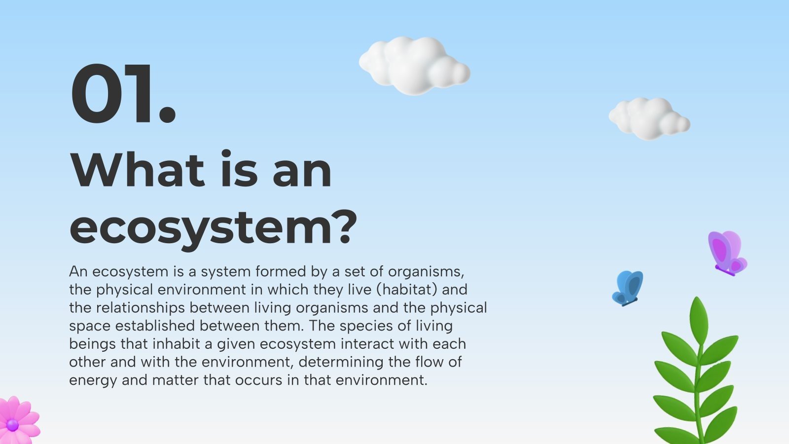 Ecosystems | Google Slides and PowerPoint template