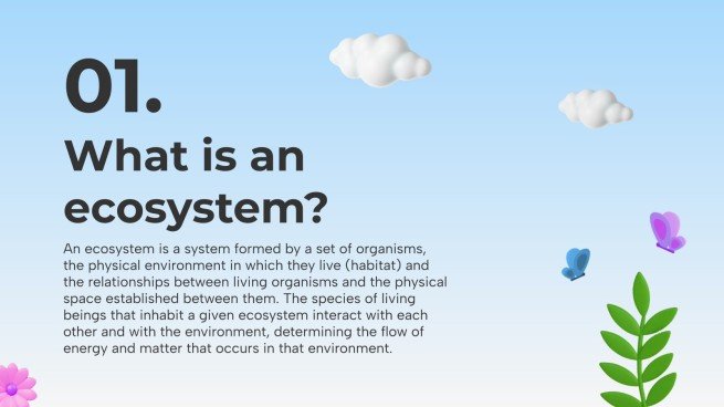 Ecosystems | Google Slides and PowerPoint template