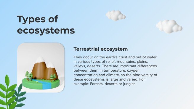 Ecosystems | Google Slides and PowerPoint template