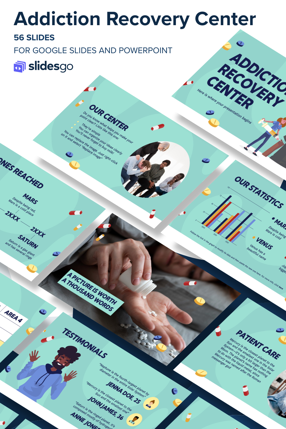 Addiction Recovery Center | Google Slides & PPT