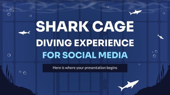 Free Google Slides and PowerPoint templates about sharks
