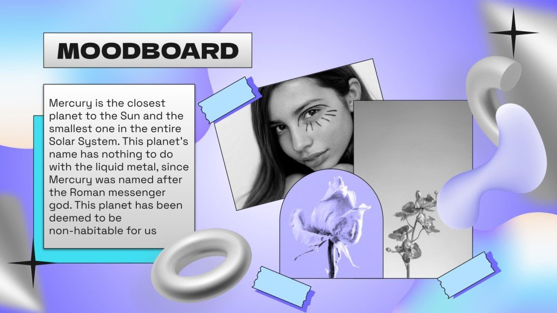 Frutiger Aero Y2K Aesthetic Moodboard | Google Slides