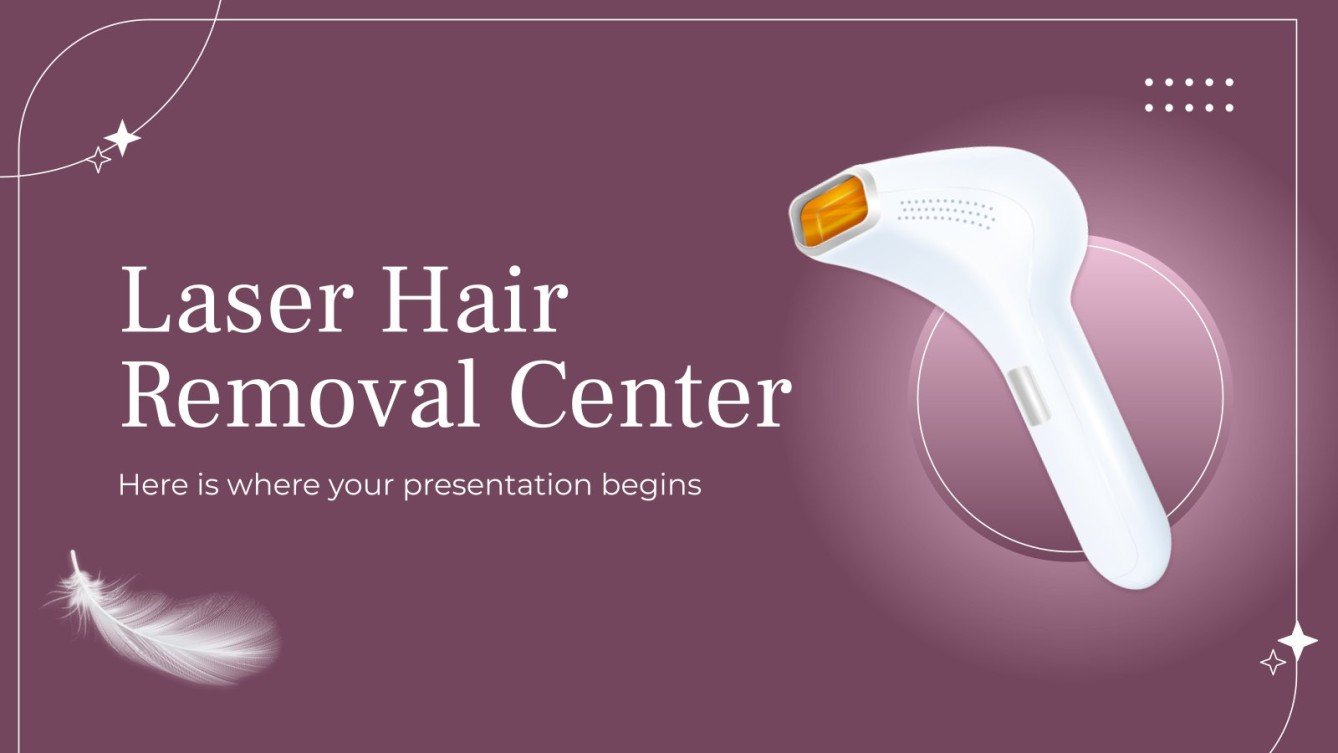 Laser Hair Removal Center | Google Slides & PowerPoint