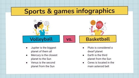 P.E. Subject for Middle School: Sports & Games Infographics