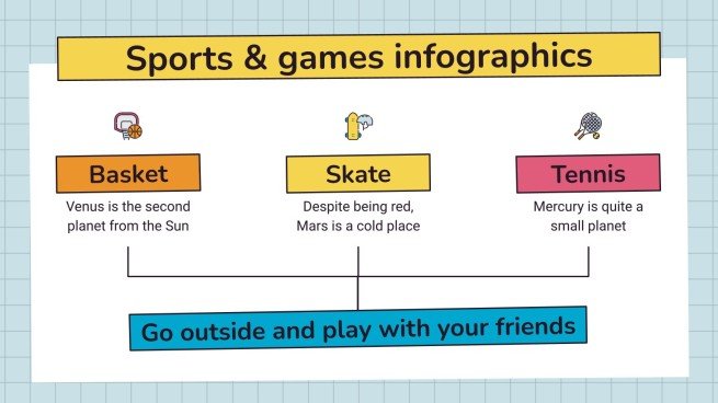 P.E. Subject for Middle School: Sports & Games Infographics