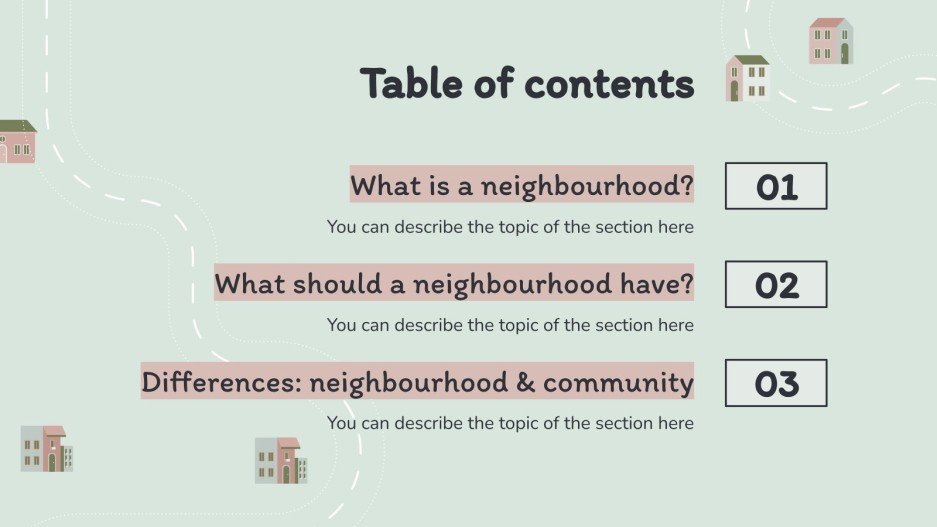 Language Arts Subject for Elementary: My Neigbourhood