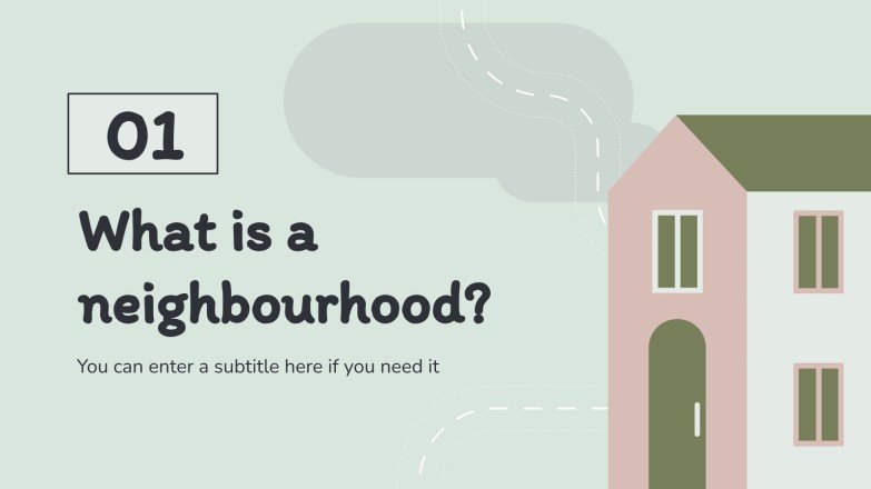 Language Arts Subject for Elementary: My Neigbourhood