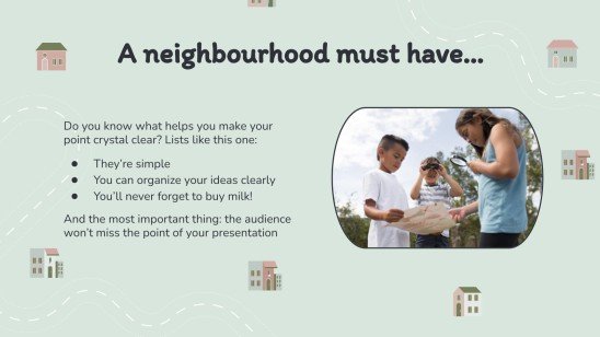 Language Arts Subject for Elementary: My Neigbourhood