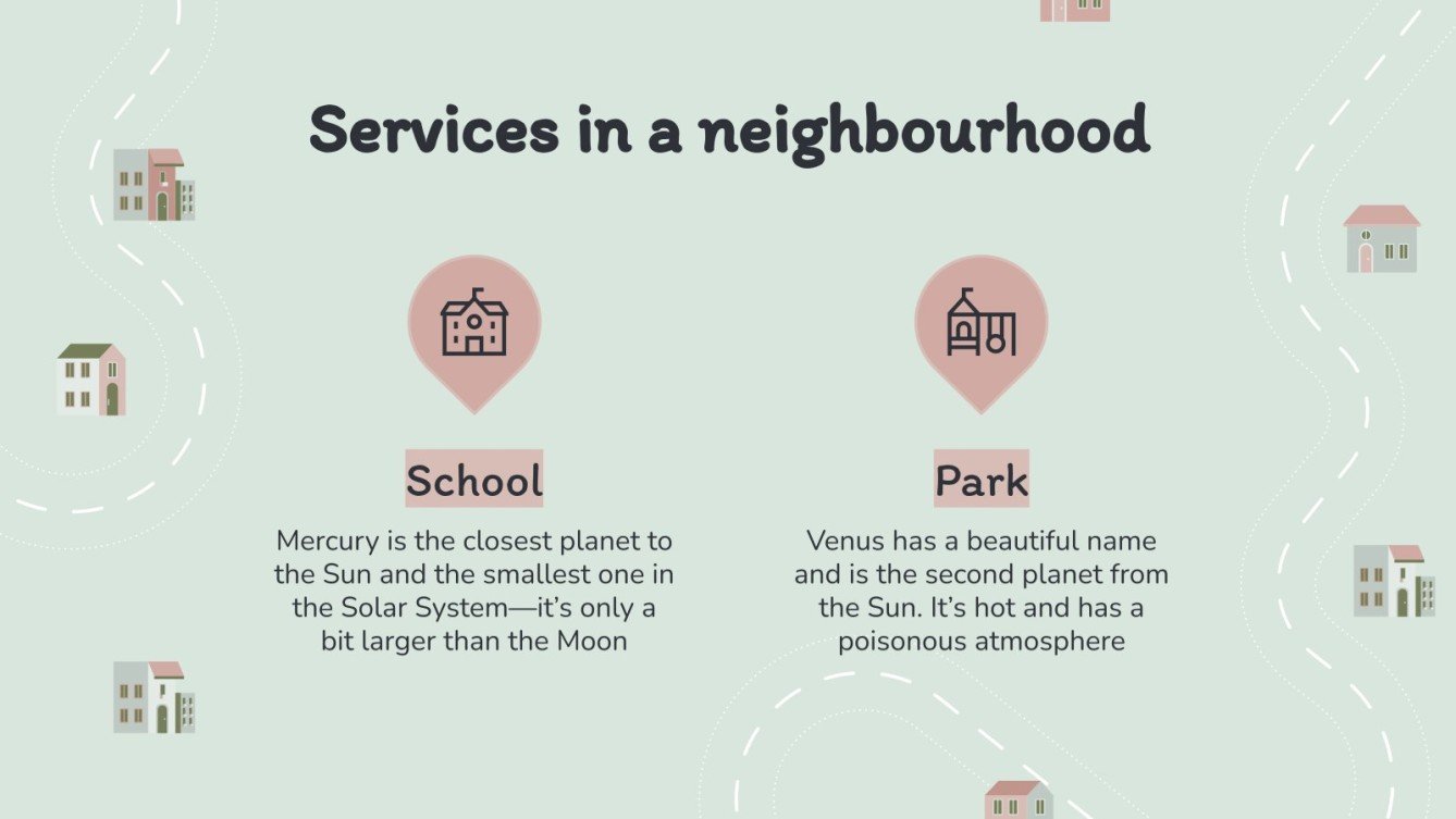 Language Arts Subject for Elementary: My Neigbourhood