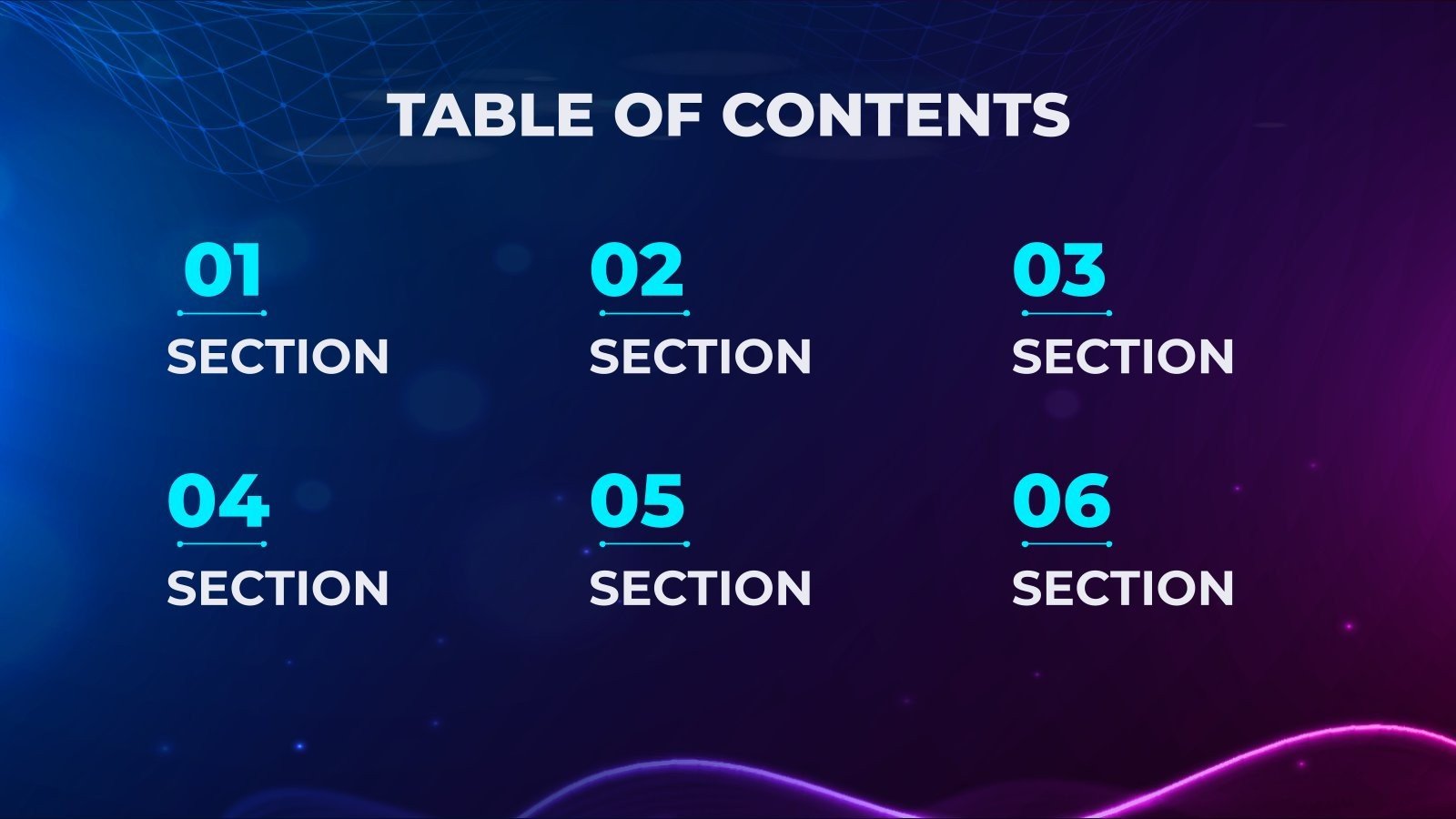 Futuristic Tech Pitch Deck | Google Slides & PowerPoint