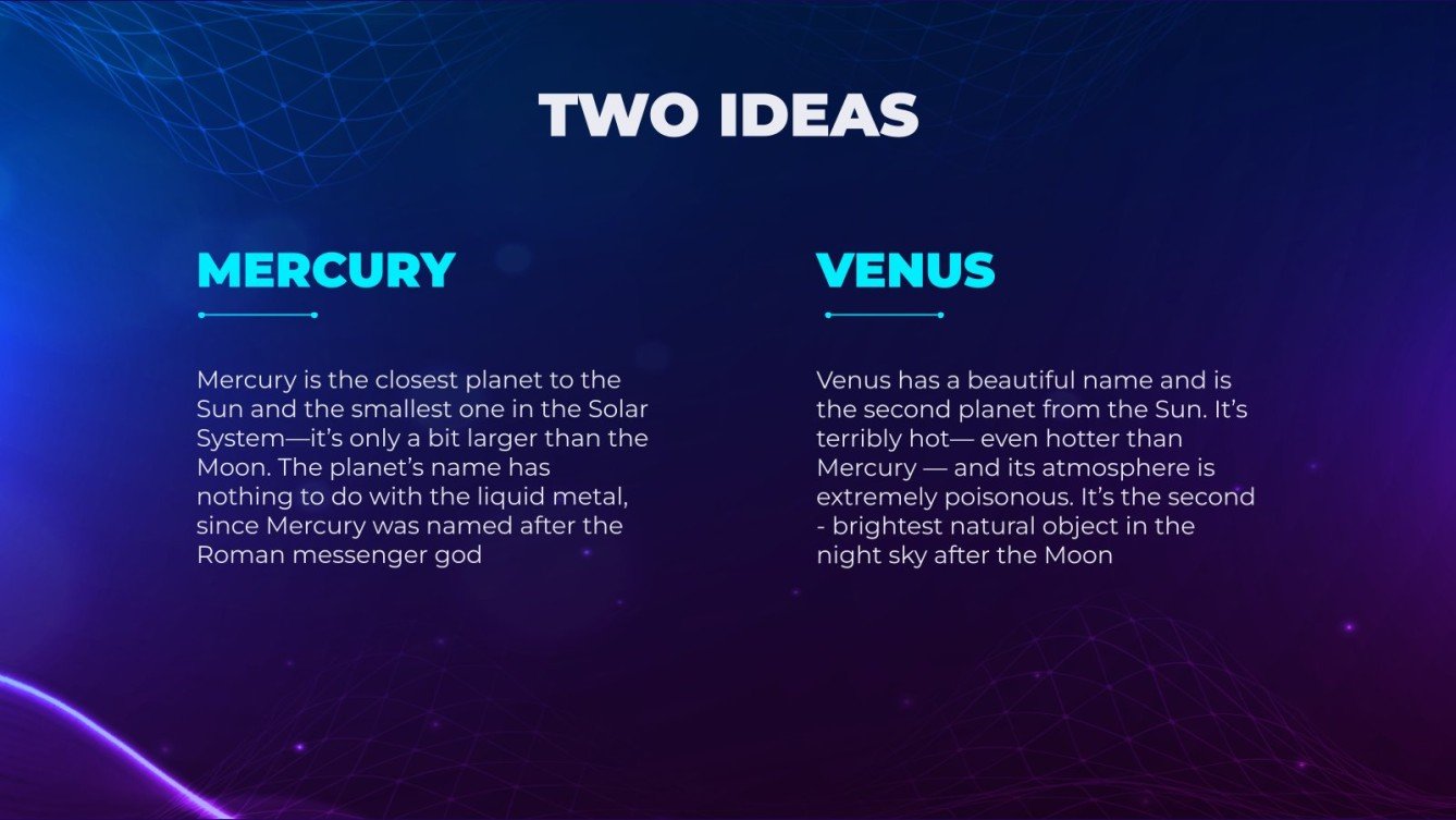 Futuristic Tech Pitch Deck | Google Slides & PowerPoint