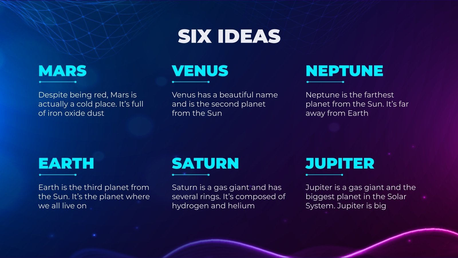 Futuristic Tech Pitch Deck | Google Slides & PowerPoint