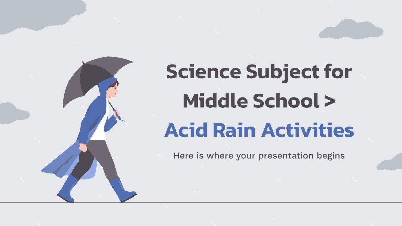 Science for Middle School: Acid Rain Activities