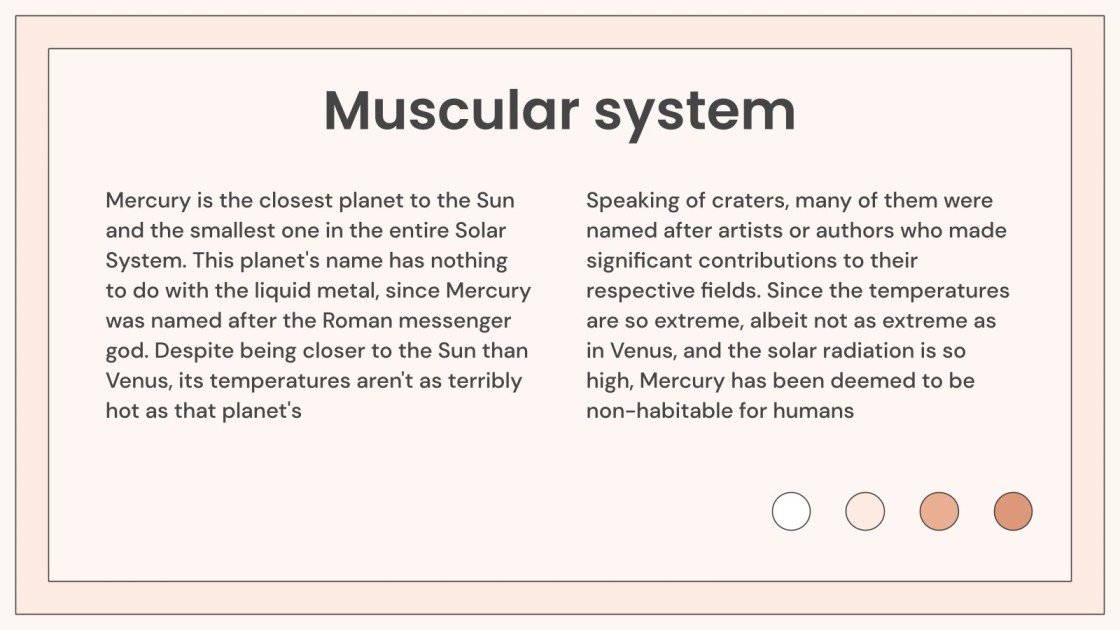 Physiotherapy Major: Muscular System | Google Slides