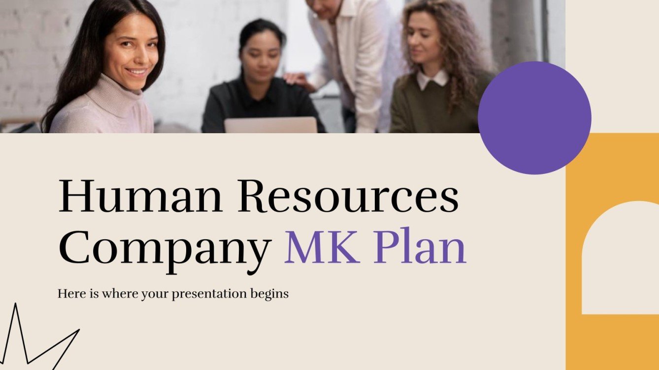 Human Resources Company MK Plan | Google Slides & PPT