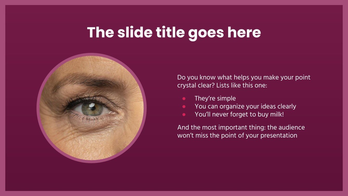 Eye Anatomy Minitheme | Google Slides & PowerPoint