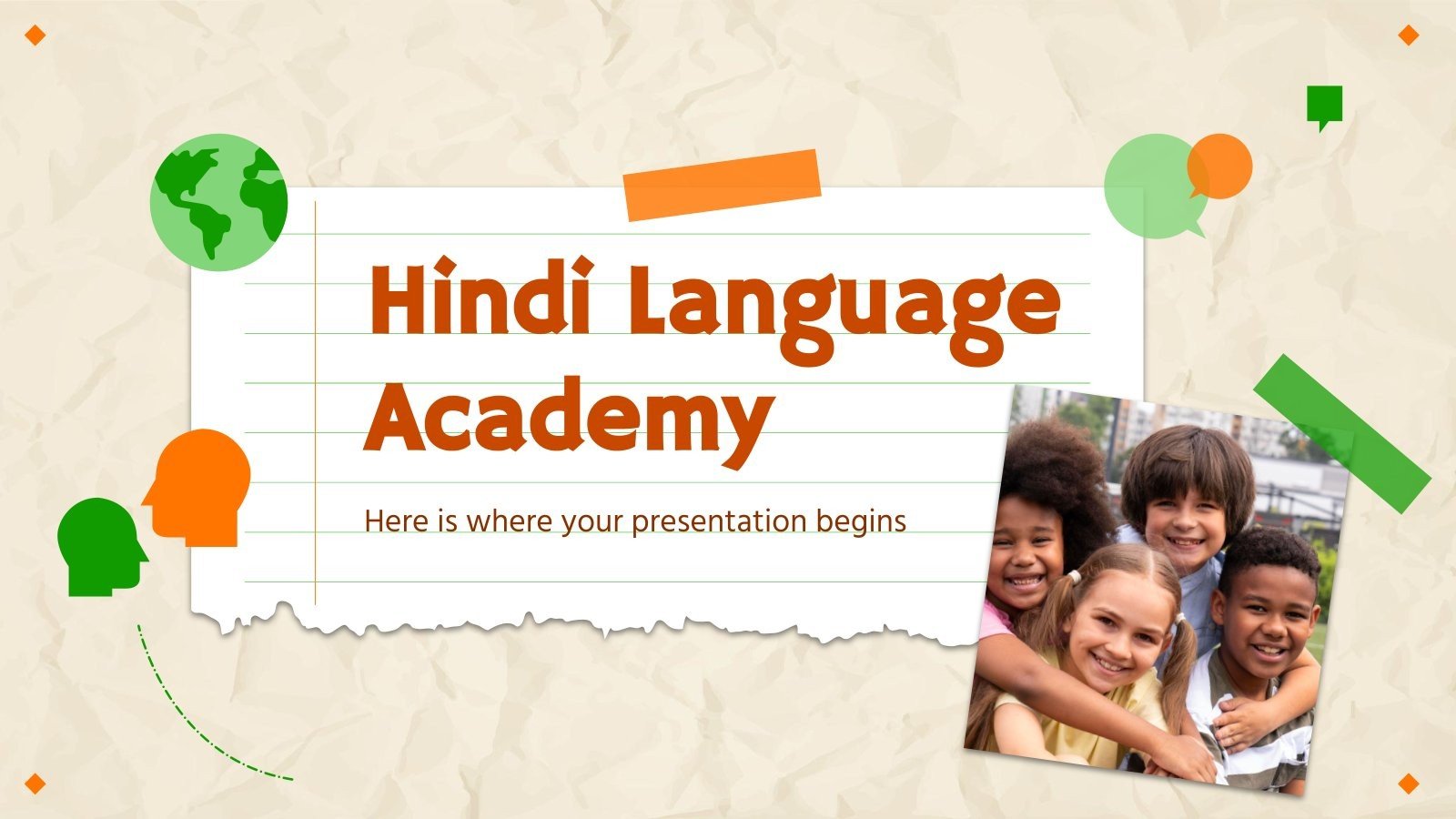 Hindi Language Academy | Google Slides & PowerPoint