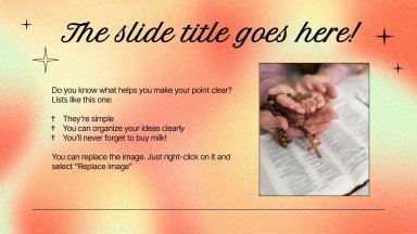 Hope Bible Verses Minitheme | Google Slides & PPT