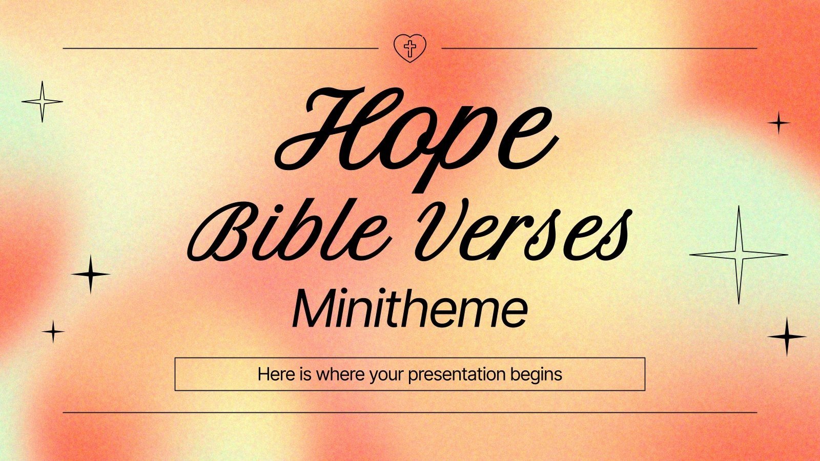 Free Bible-themed Google Slides & PowerPoint templates