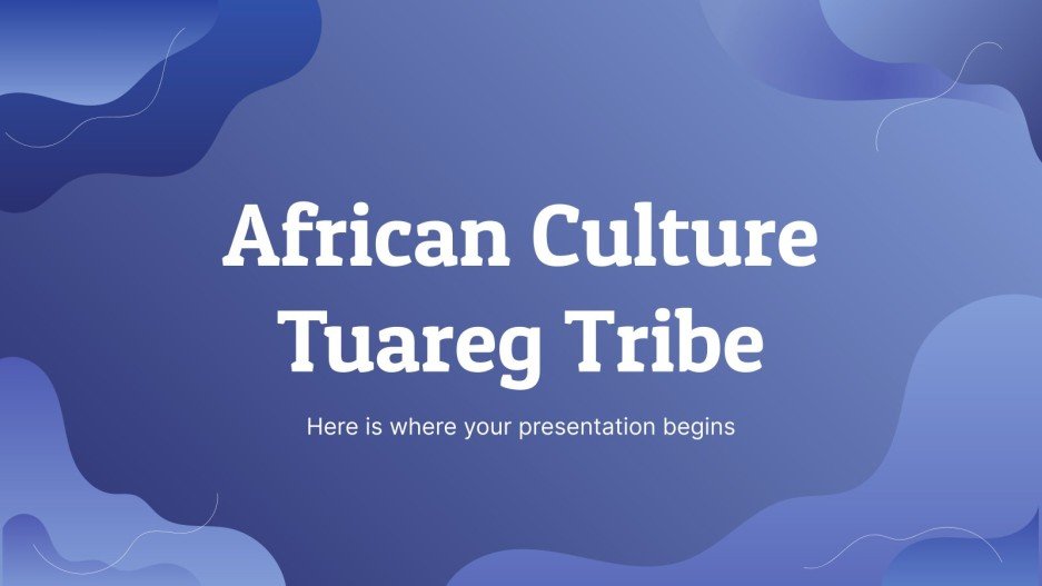 African Culture - Tuareg Tribe | Google Slides & PowerPoint