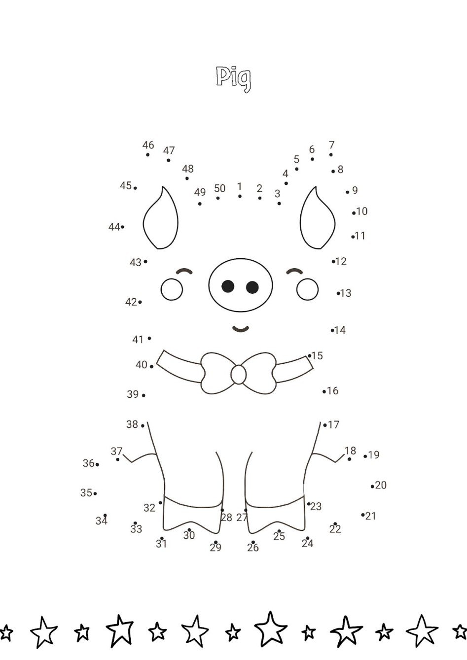 Coloring Dot Puzzles Sheets | Google Slides & PPT