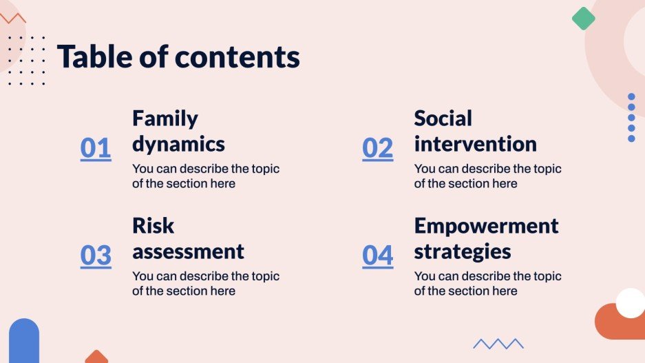 Child and Family Social Work | Google Slides & PowerPoint