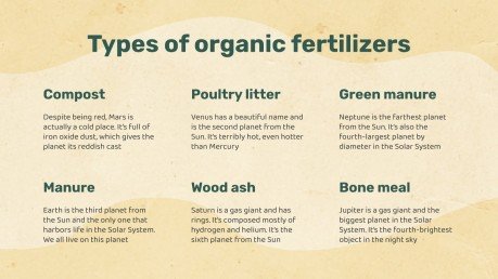 Organic Fertilizer Company Profile | Google Slides & PPT