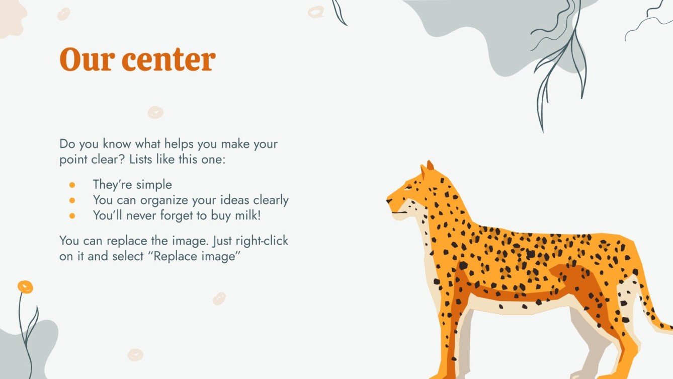 Endangered Species Recovery Center | Google Slides and PPT