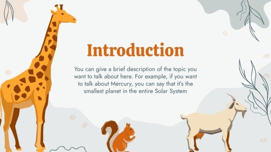 Endangered Species Recovery Center | Google Slides and PPT