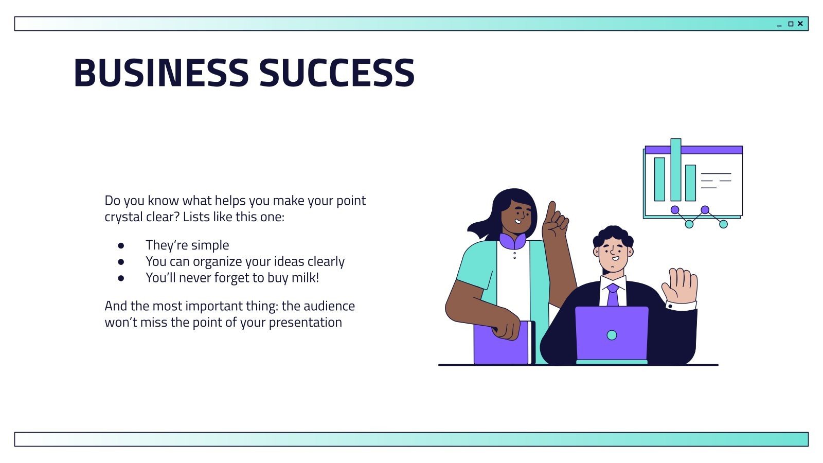 Simple Illustrations Business Theme | Google Slides & PPT