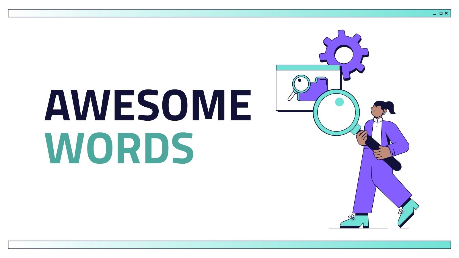 Simple Illustrations Business Theme | Google Slides & PPT