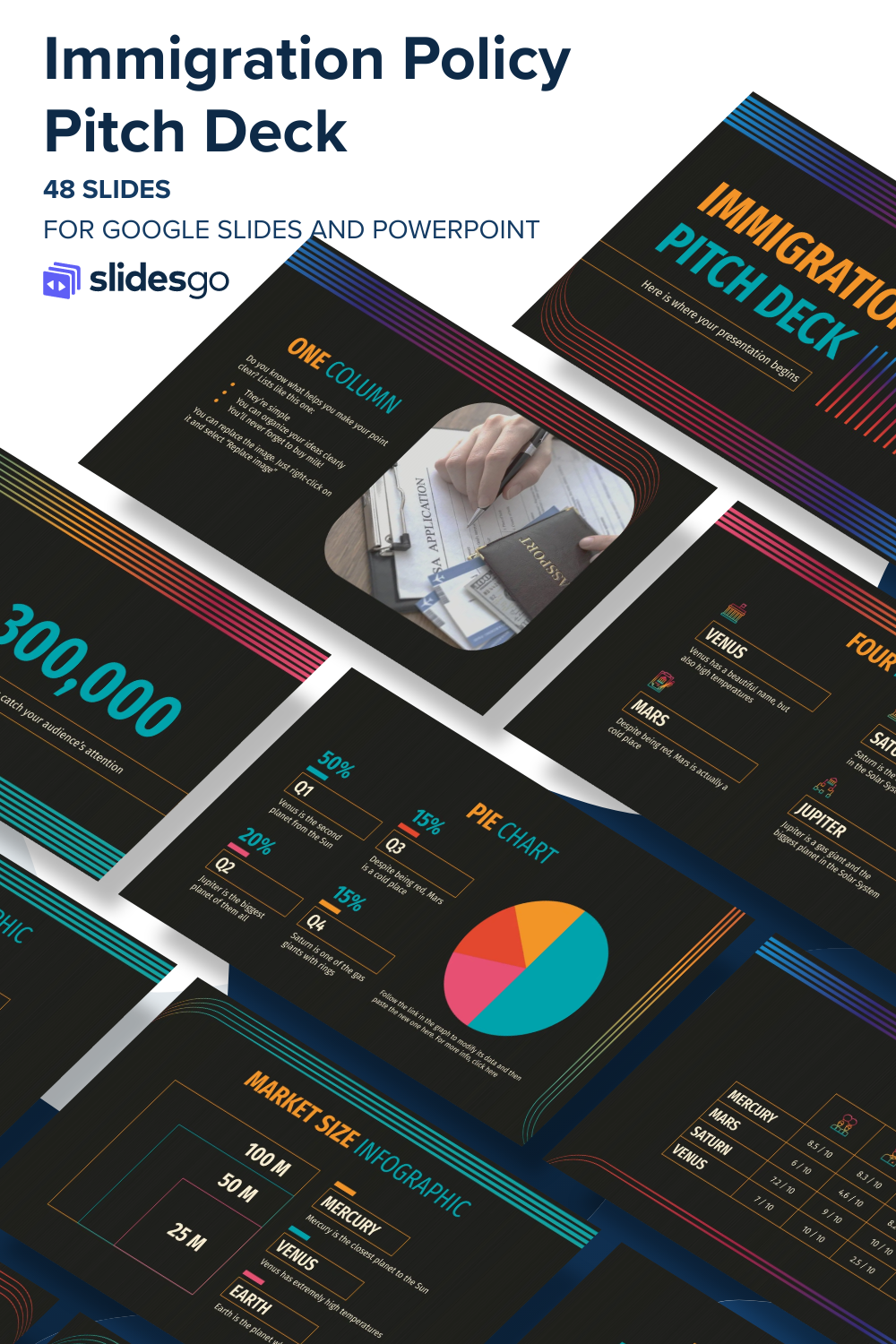 Immigration Policy Pitch Deck | Google Slides & PowerPoint