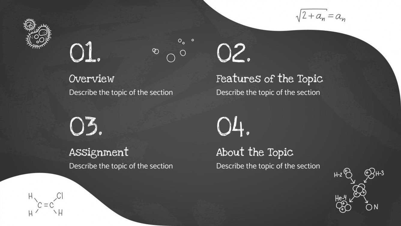 Chemistry Lesson Google Slides Theme and PPT Template