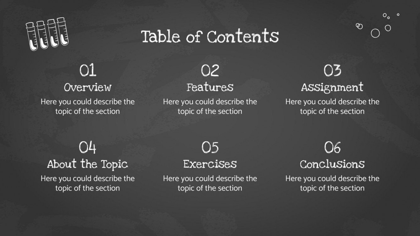 Chemistry Lesson Google Slides Theme and PPT Template