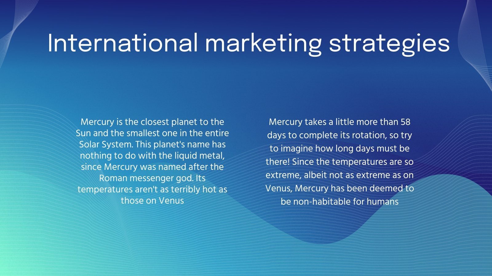 Globalization and International Marketing Strategies