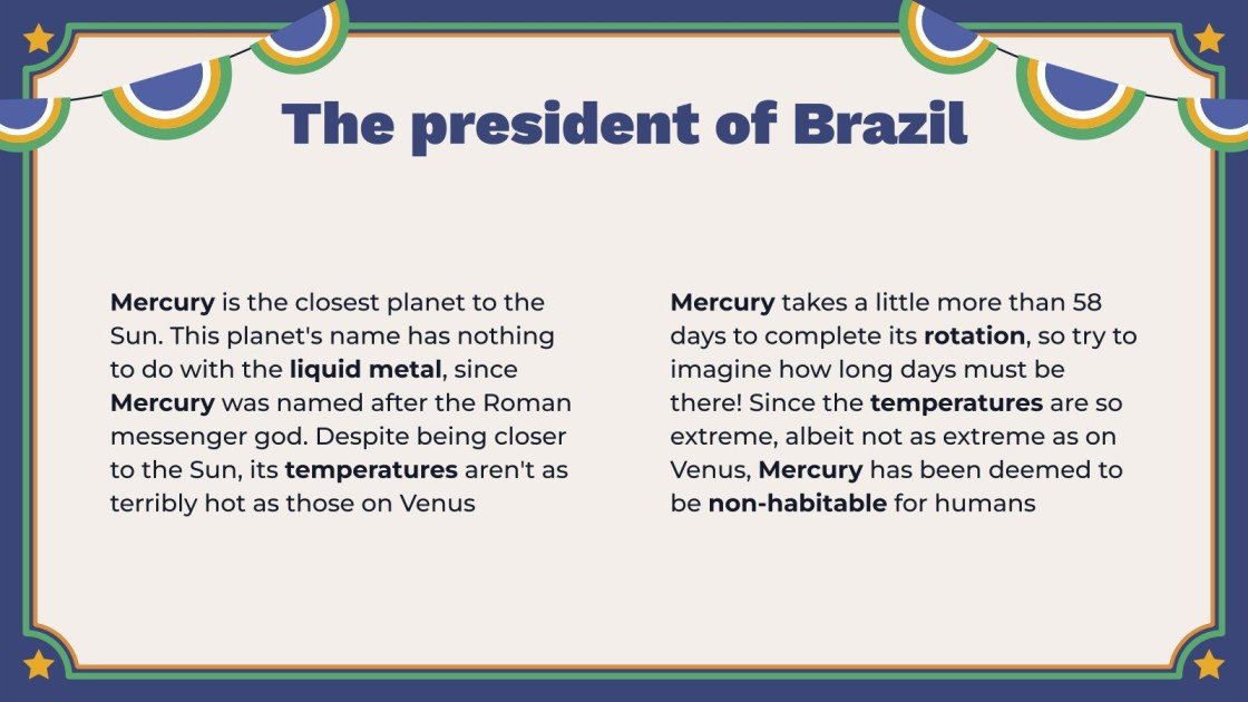 Social Studies Subject: Brazil's President