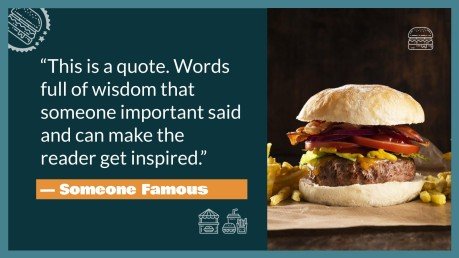 Take Away Burger Restaurant Social Media Strategy