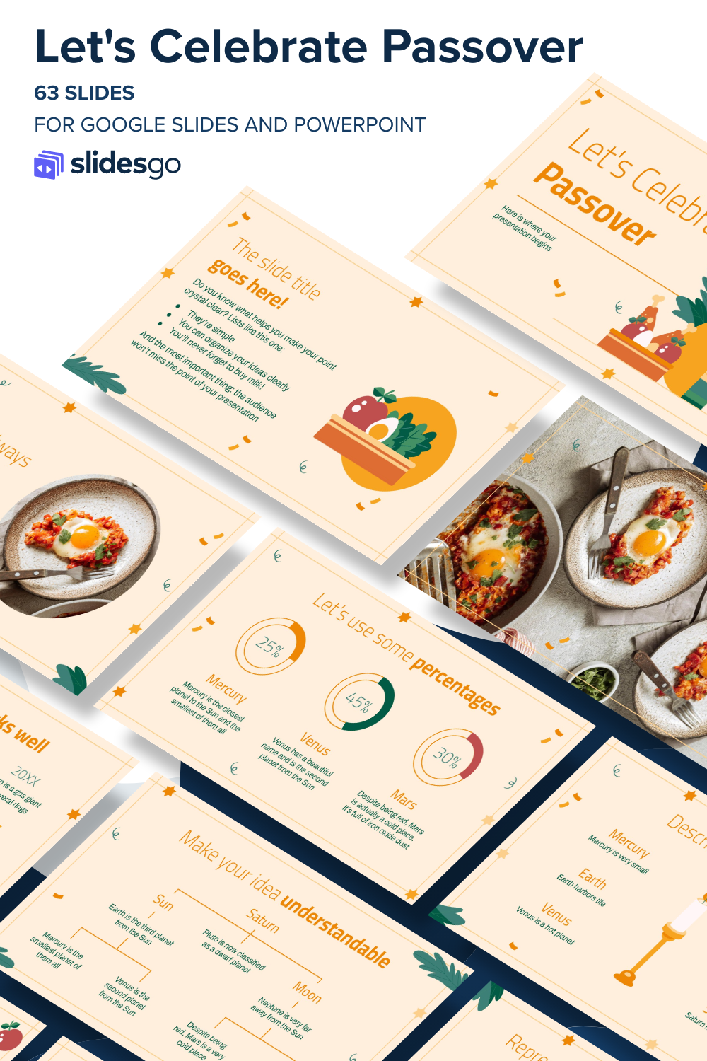 Let's Celebrate Passover | Google Slides & PowerPoint