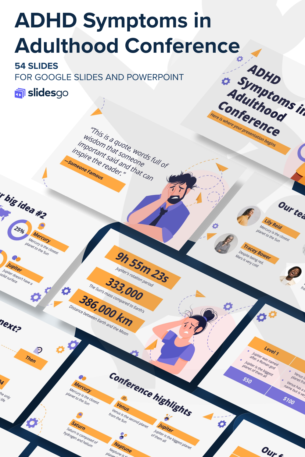 ADHD Symptoms in Adulthood Conference | Google Slides