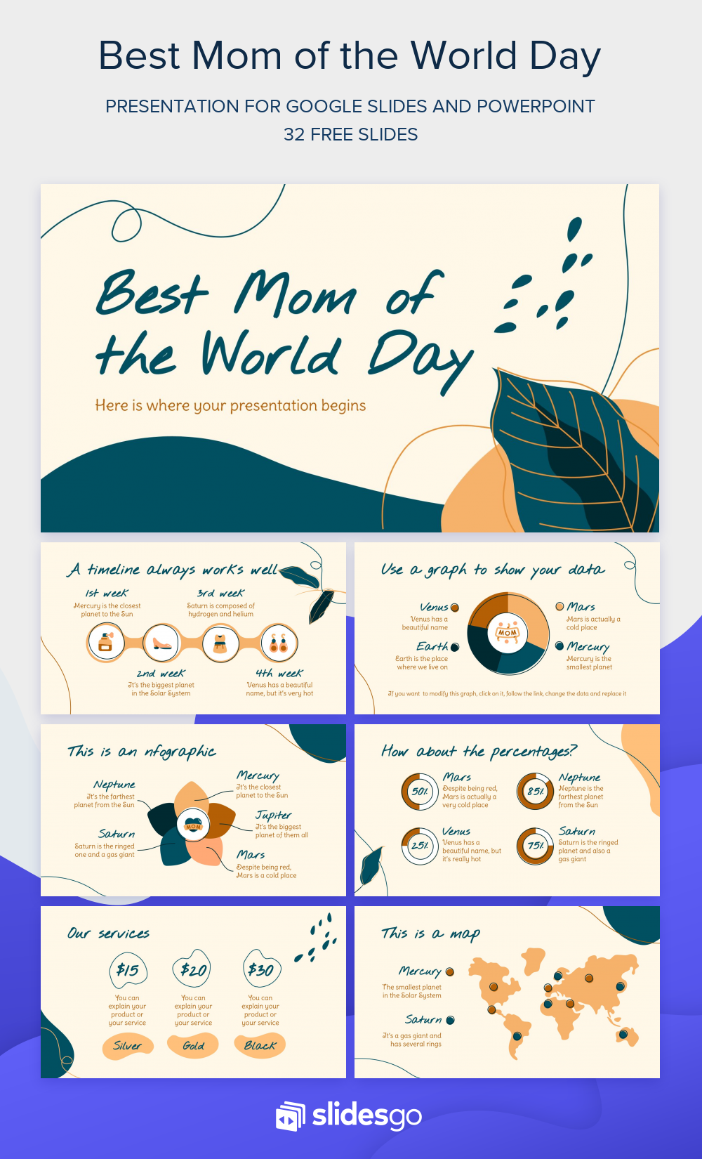Best Mom of the World Day | Google Slides & PPT template
