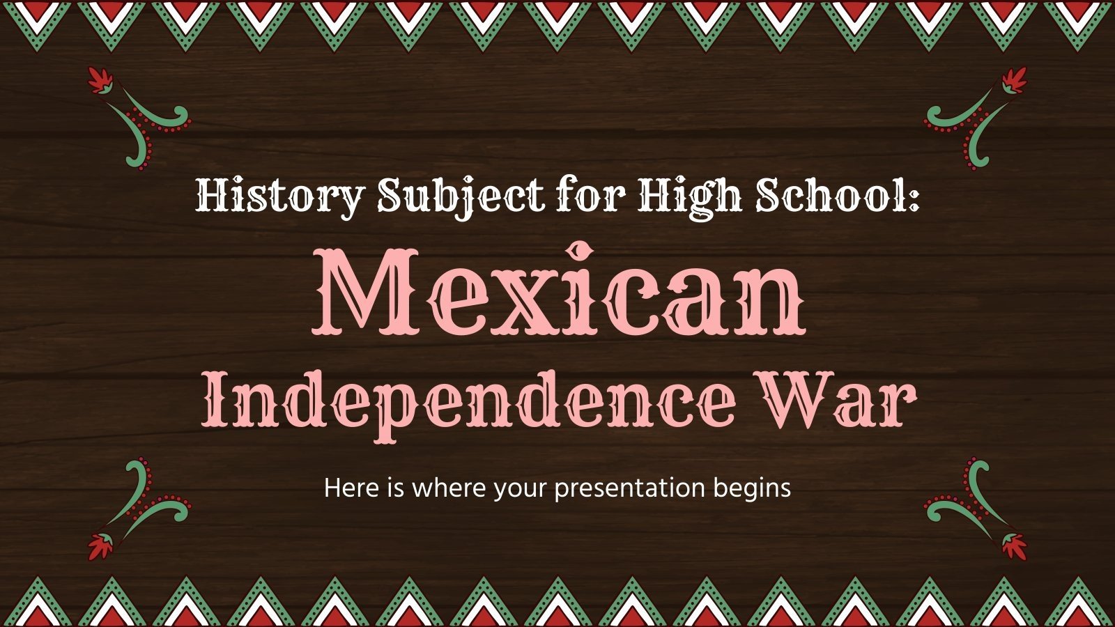 Free templates about Mexico for Google Slides and PowerPoint