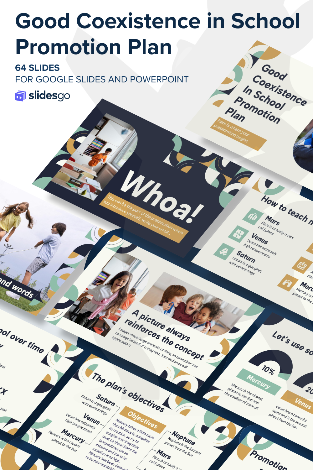 Good Coexistence in School Promotion Plan | Google Slides