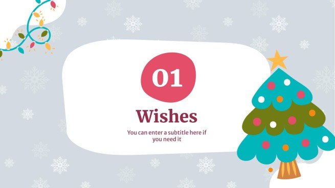 Winter Snowflakes Google Slides Theme and PPT Template