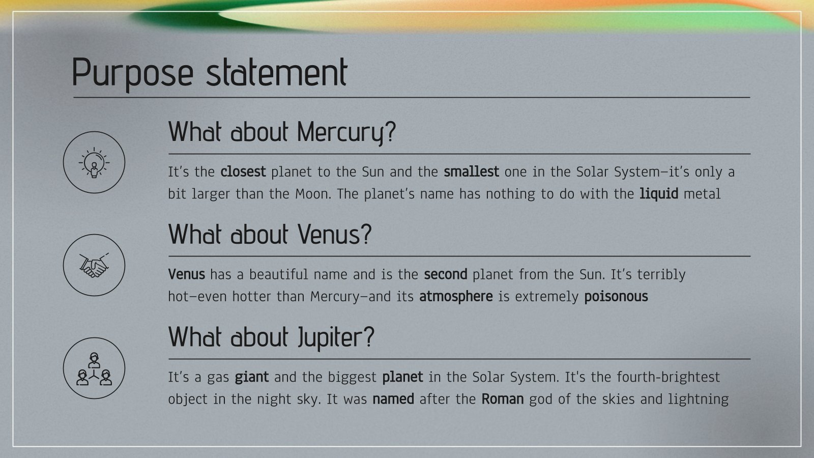 Abschlussarbeit Fazit | Google Slides & PowerPoint