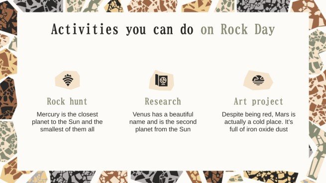 International Rock Day | Google Slides & PowerPoint template