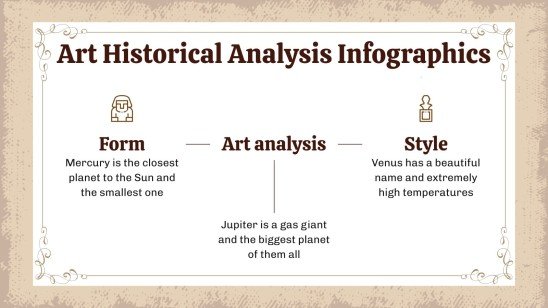 Art Historical Analysis Class for High School Infographics