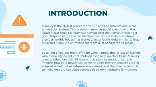 Computer Virus Minitheme | Google Slides & PowerPoint